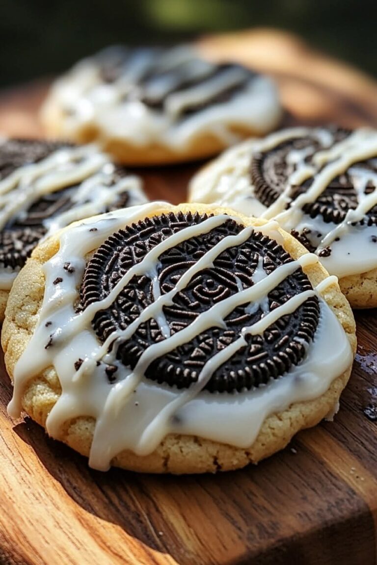 Oreo Crumble Cookies with White Glaze: The Perfect Indulgence - Easy ...
